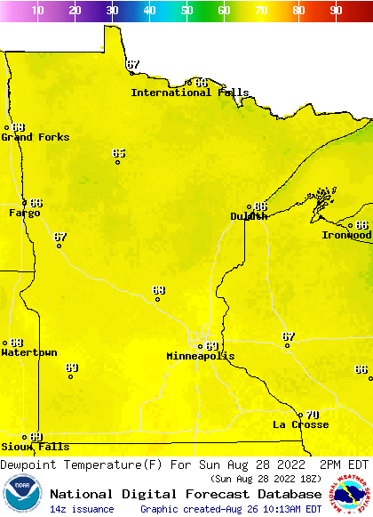 Weekend weather: Chance of showers/t-storms; humid air returns | MPR News