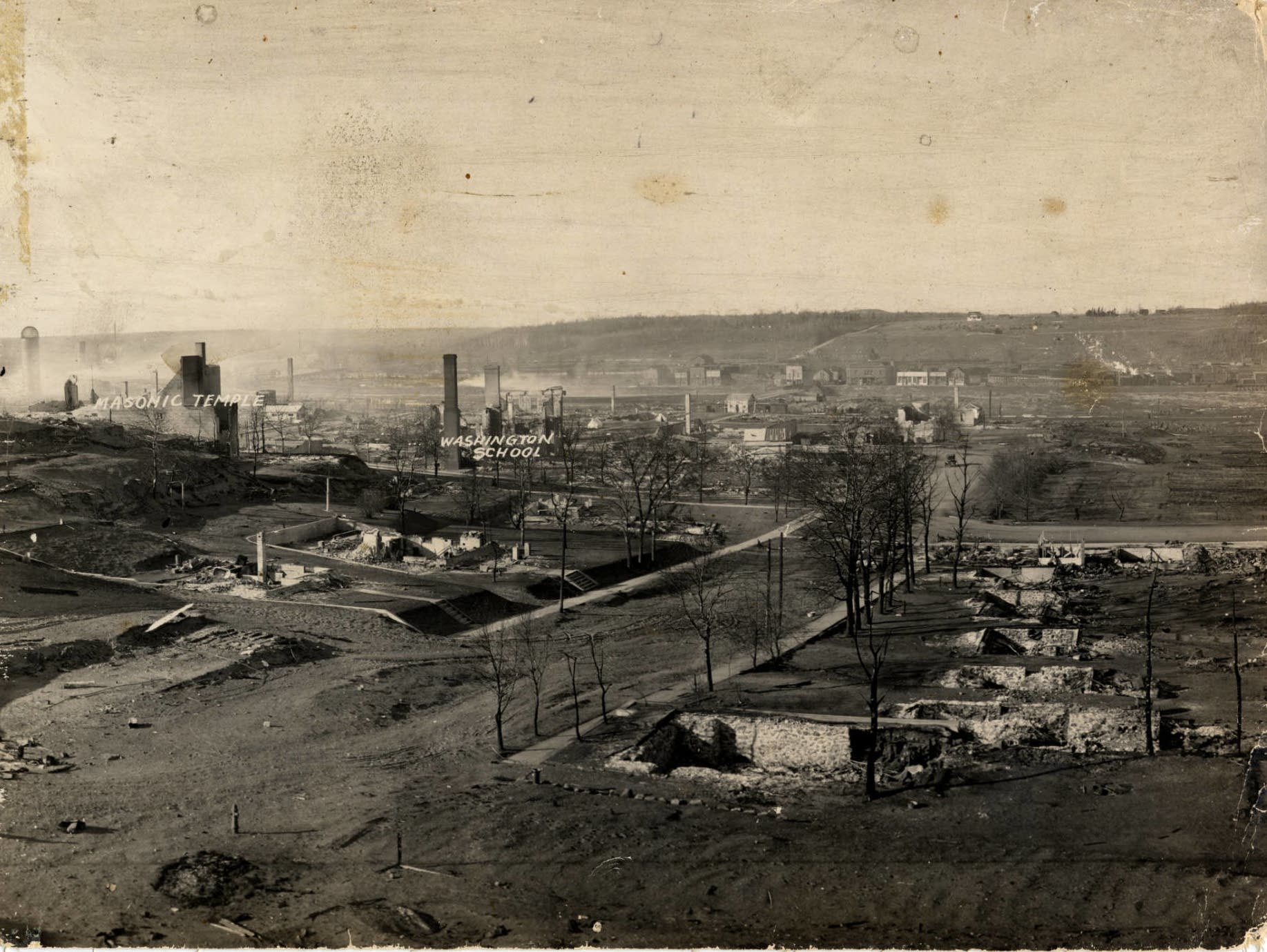 Photos: Aftermath of the 1918 Cloquet-Moose Lake wildfire | MPR News