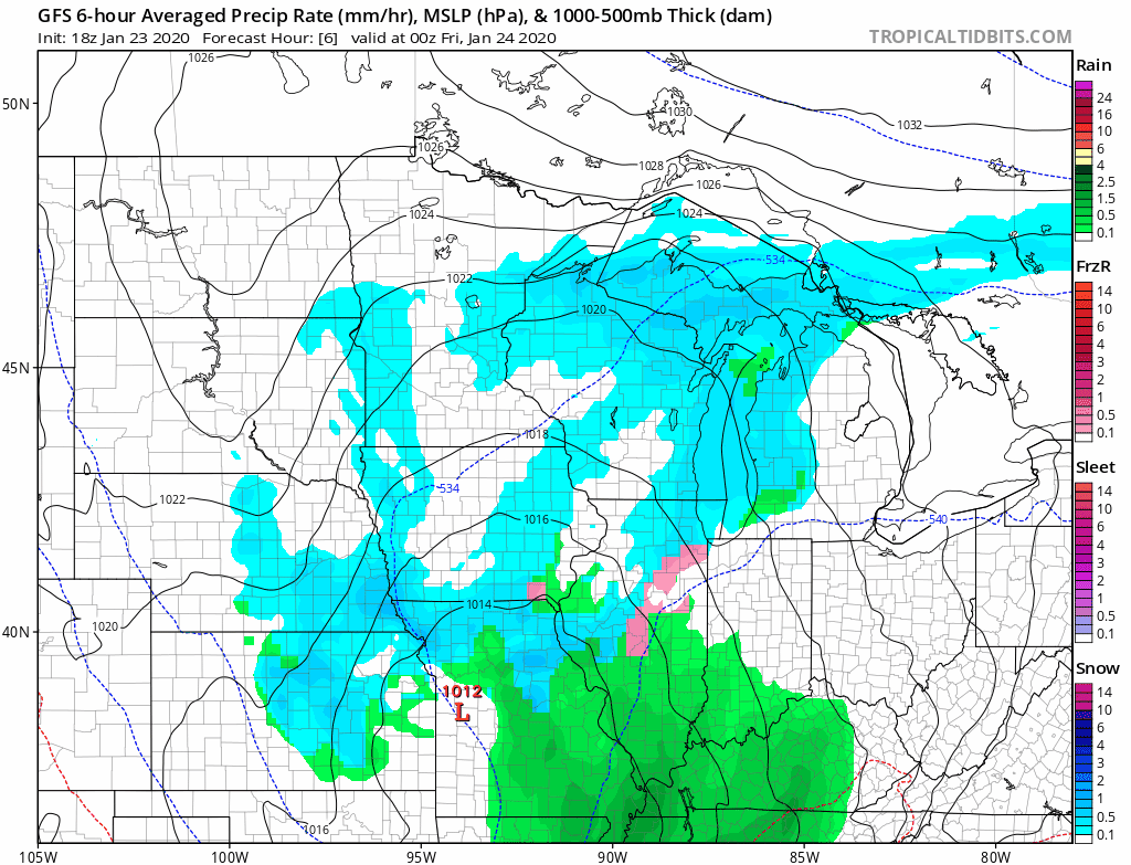 Occasional flakes continue; January to finish 5 degrees warmer than ...