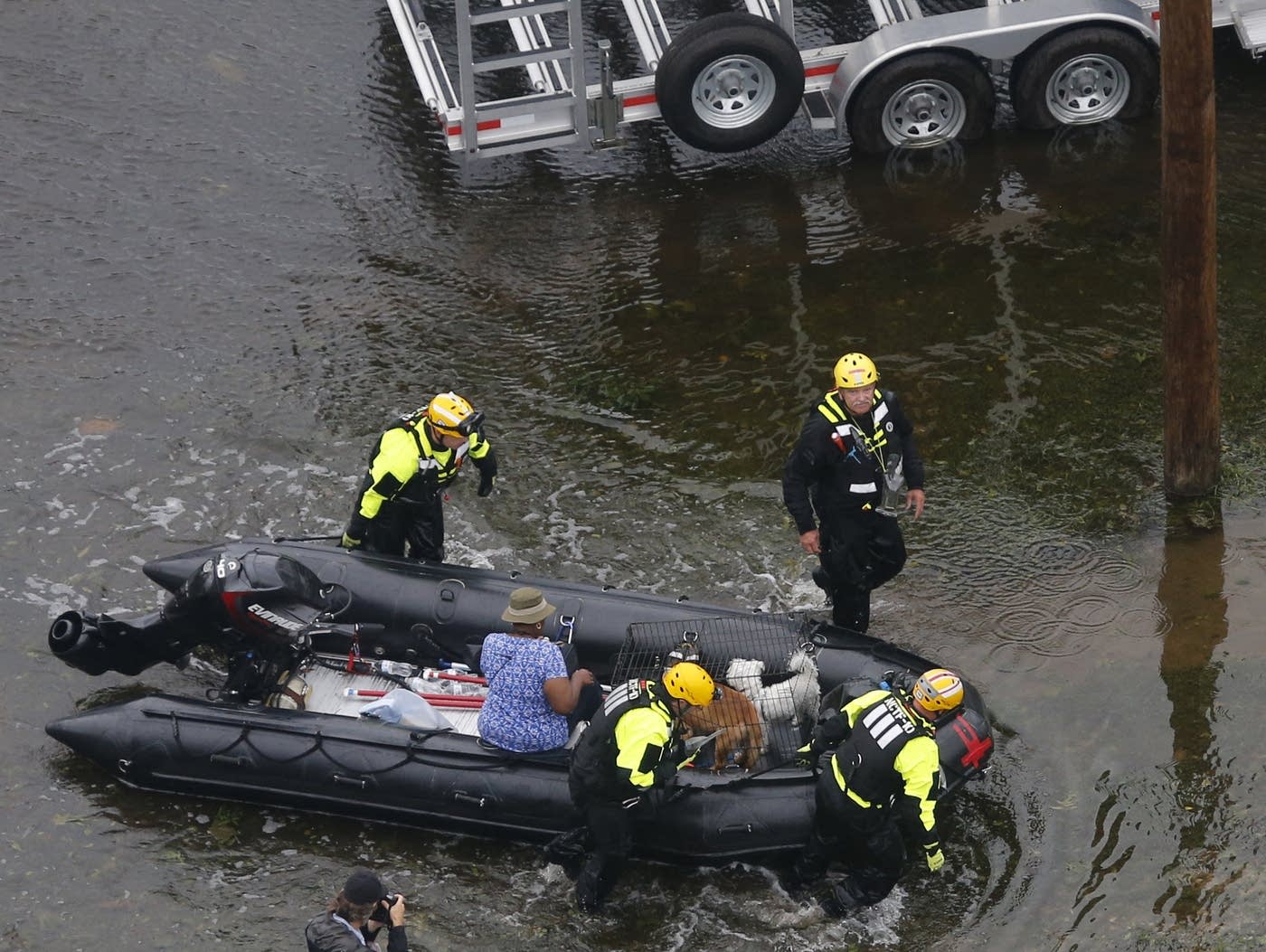 Photos: Flooding, damage left in wake of Hurricane Florence | MPR News
