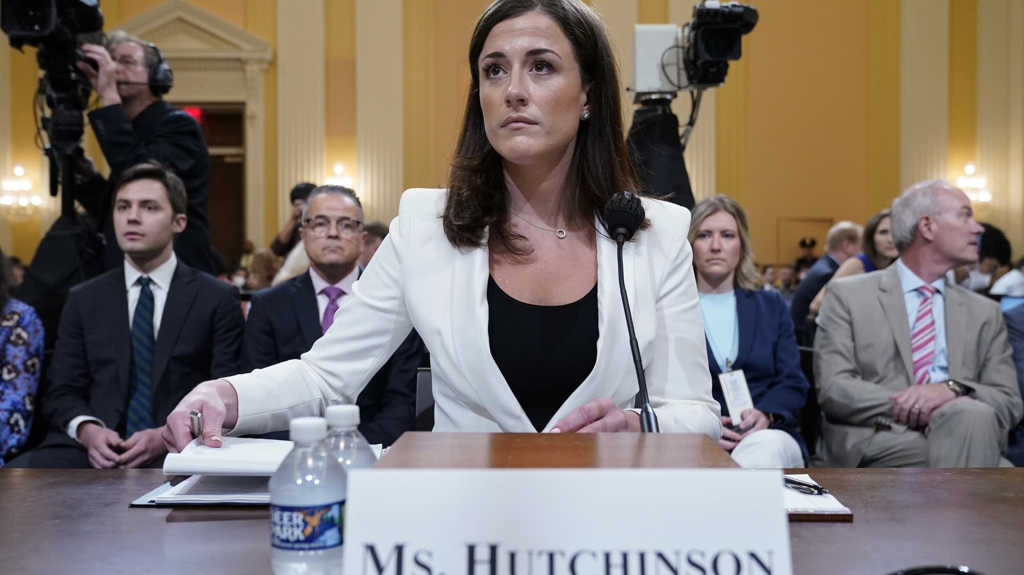 Former aide: Trump was told protesters had weapons on Jan. 6 | MPR News