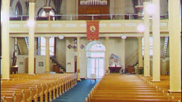 1898 Giesecke organ at Saint Boniface Catholic Church in Fulda, IN ...