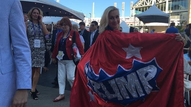 Minnesotan finds her ‘Trump’ cape a convention hit | MPR News