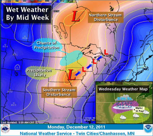 Grey drizzly Monday; 70% chance of a brown Christmas? | MPR News