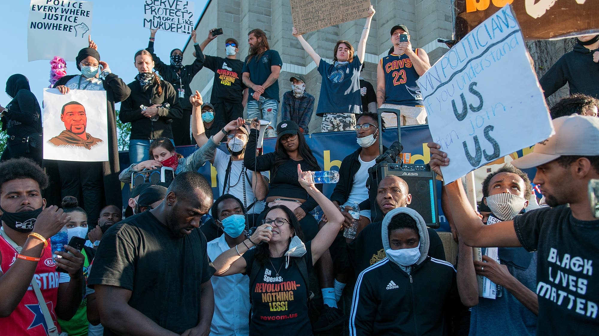 Photos: Protests remain mostly peaceful Saturday; cops, Guard come out ...