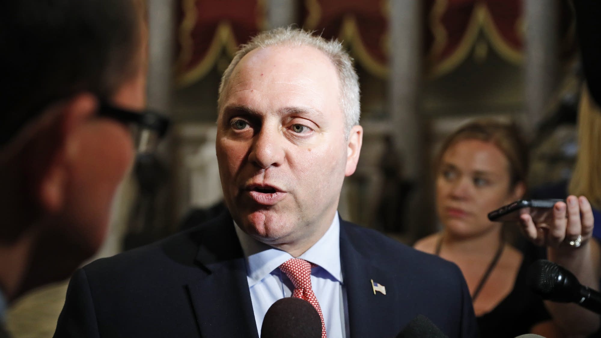 Wounded Scalise returns to Capitol to bipartisan cheers | MPR News