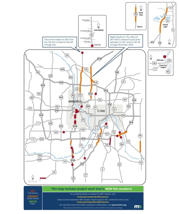 Memorial Day weekend road woes are ... not so bad | MPR News