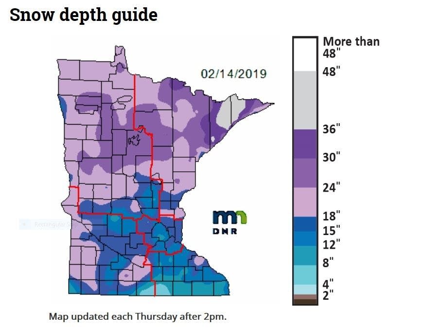 Who has the most snow?; Sunday snow update | MPR News