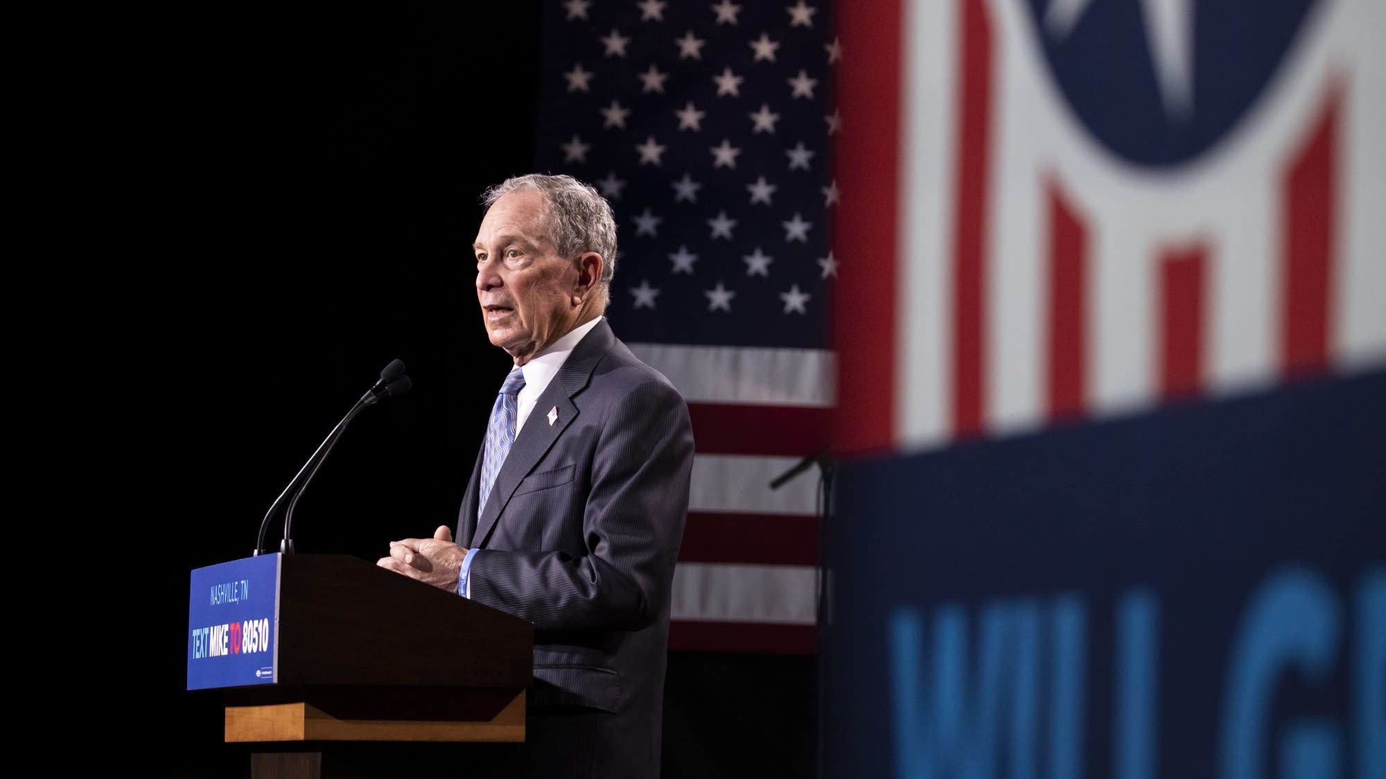 Rival Democrats accuse Bloomberg of trying to 'buy' election | MPR News