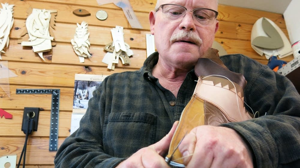 Crafting handmade cowboy boots the old way in northern Minnesota | MPR News