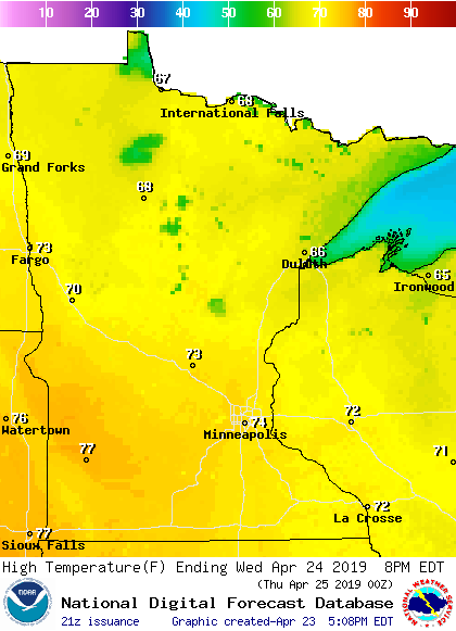Spring weather whiplash: From 70s to snowflakes in 72 hours? | MPR News