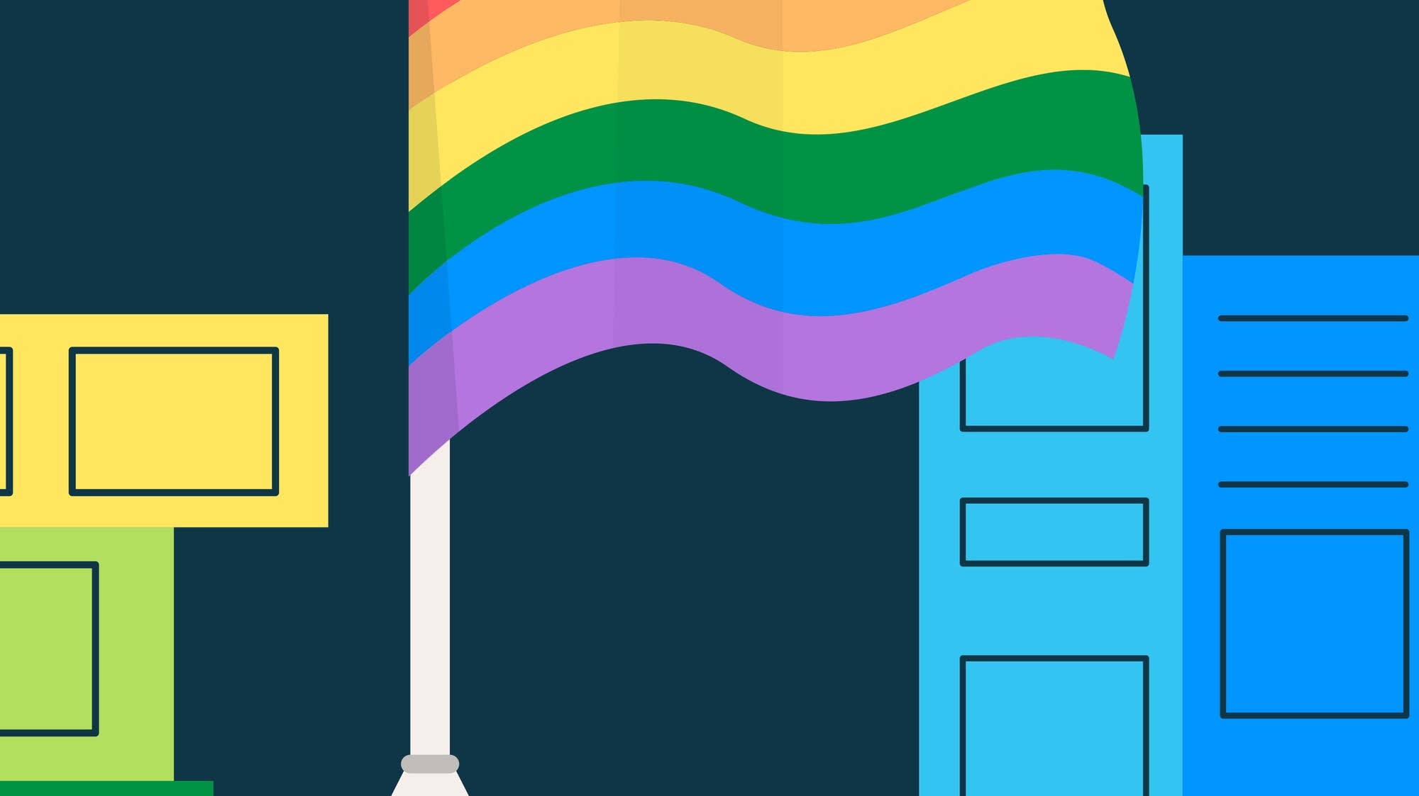 Flying colors: The story of the rainbow Pride flag | Brains On