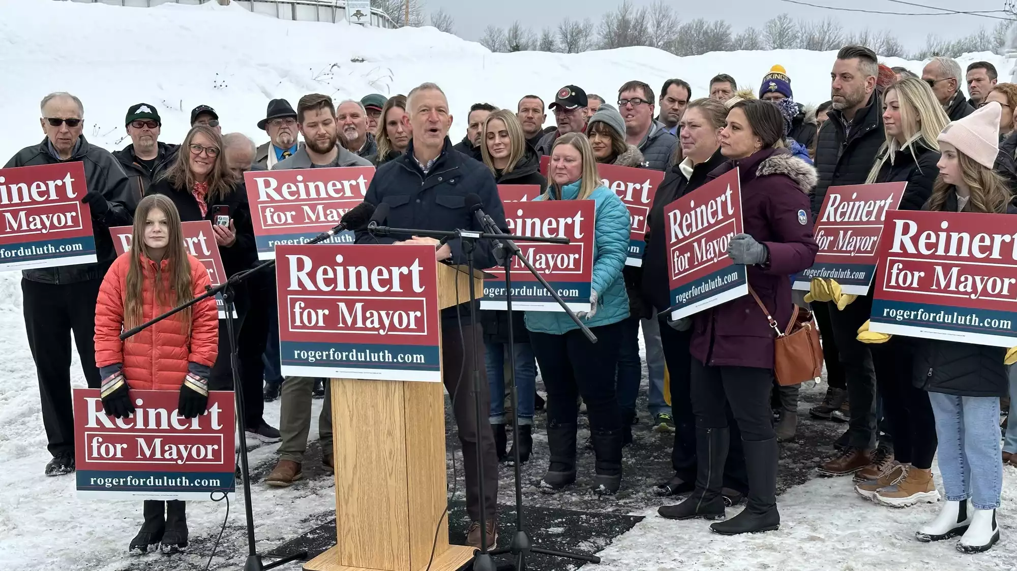 Roger Reinert announces campaign for Duluth Mayor | MPR News
