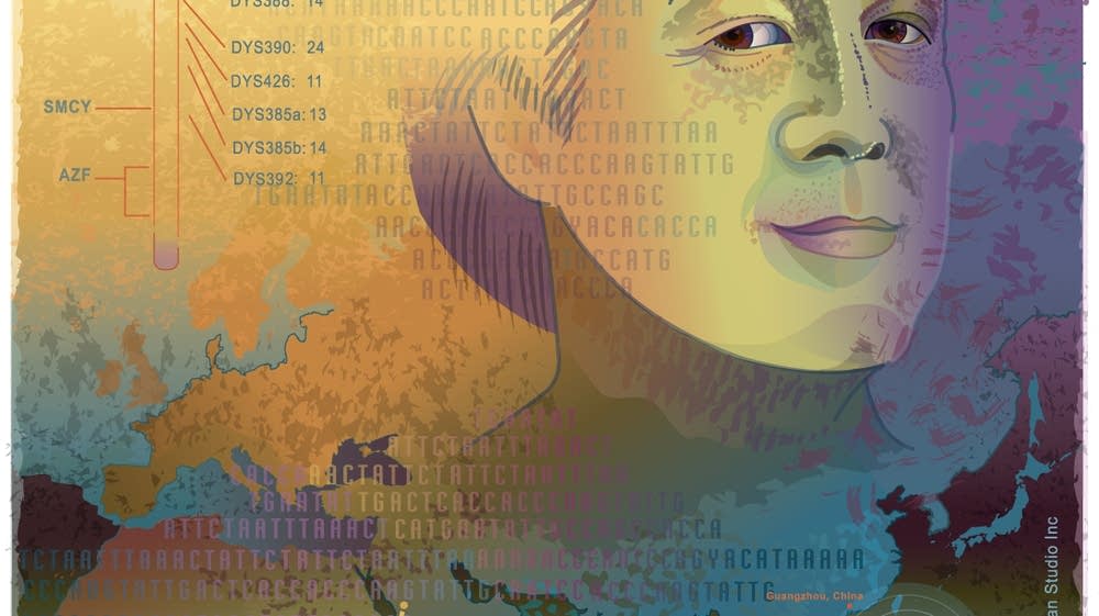 A DNA portrait reveals more than what you look like | MPR News