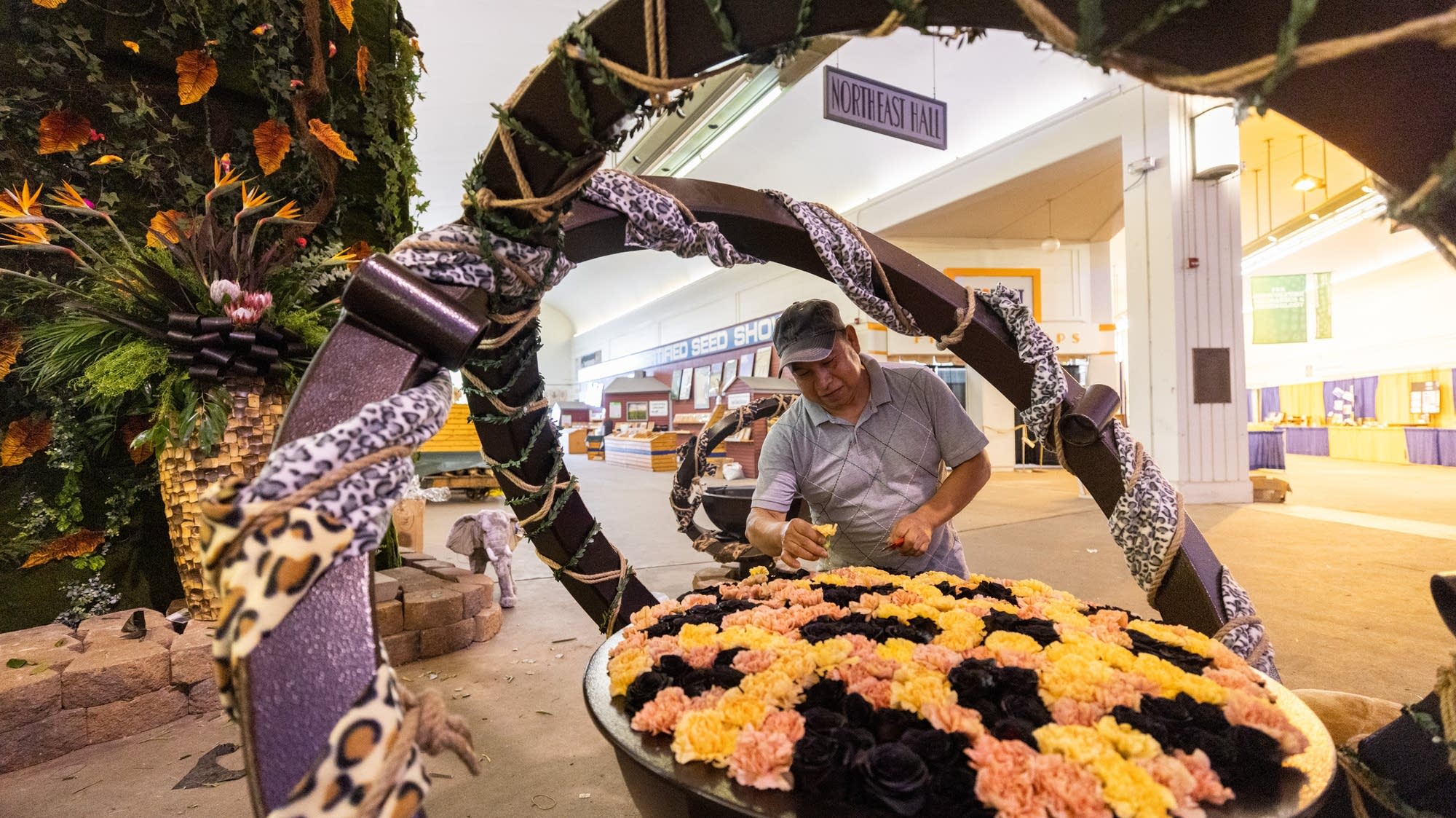 Journey around the world through a State Fair floral display | MPR News