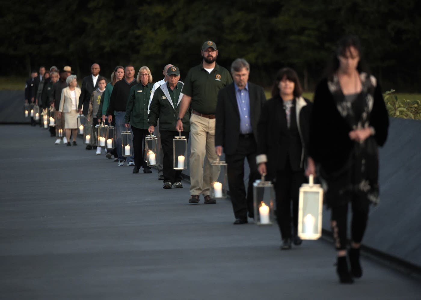 Solemn, personal ceremonies as U.S. commemorates 9/11 | MPR News