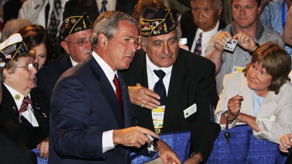 President Bush defends Iraq strategy | MPR News