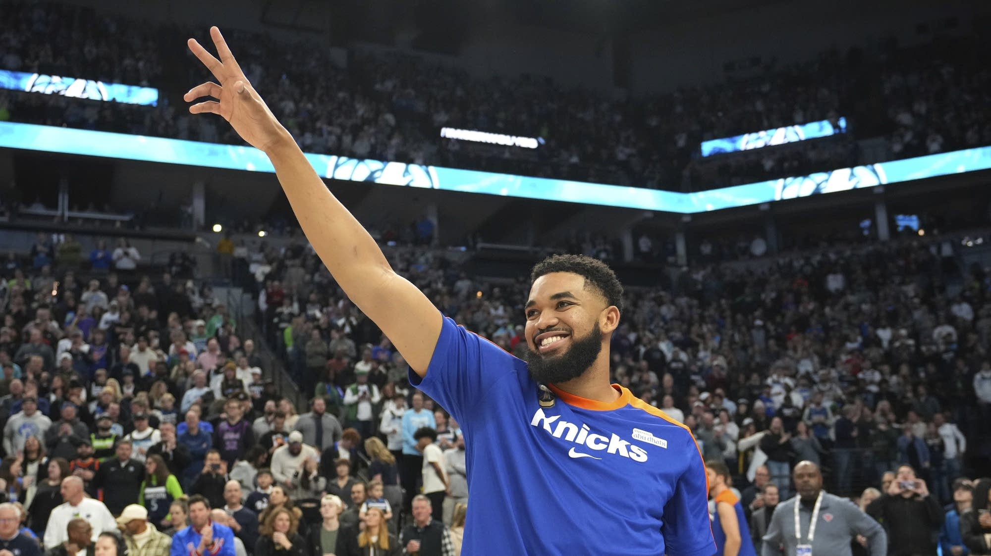 Karl-Anthony Towns heads to NBA Finals with the Knicks, two seasons ...