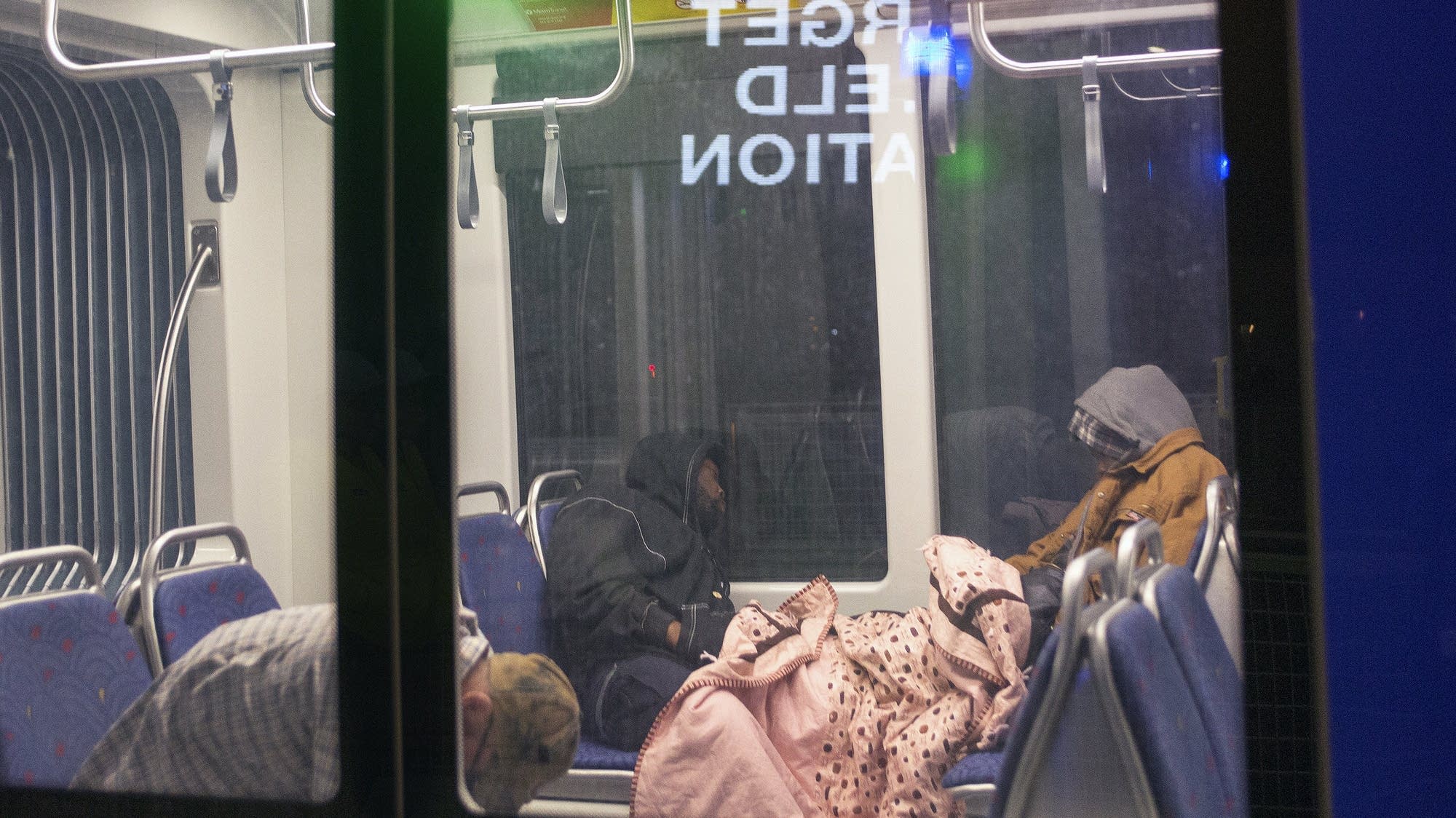 Train to nowhere: Twin Cities light rail becomes home for the homeless ...
