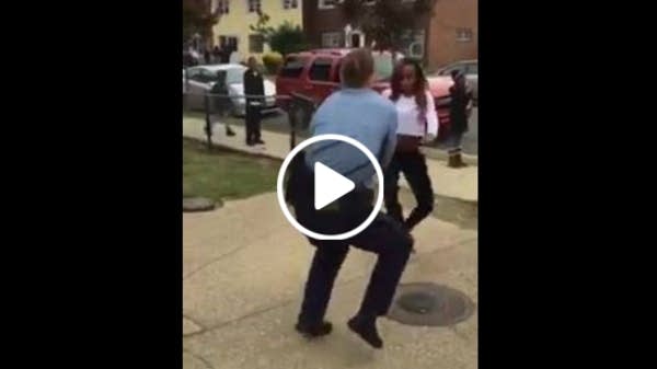Would-be fight prevented by cop dance-off | MPR News