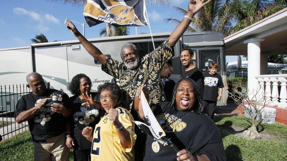 After all-night celebration, fans reflect on Saints' win | MPR News