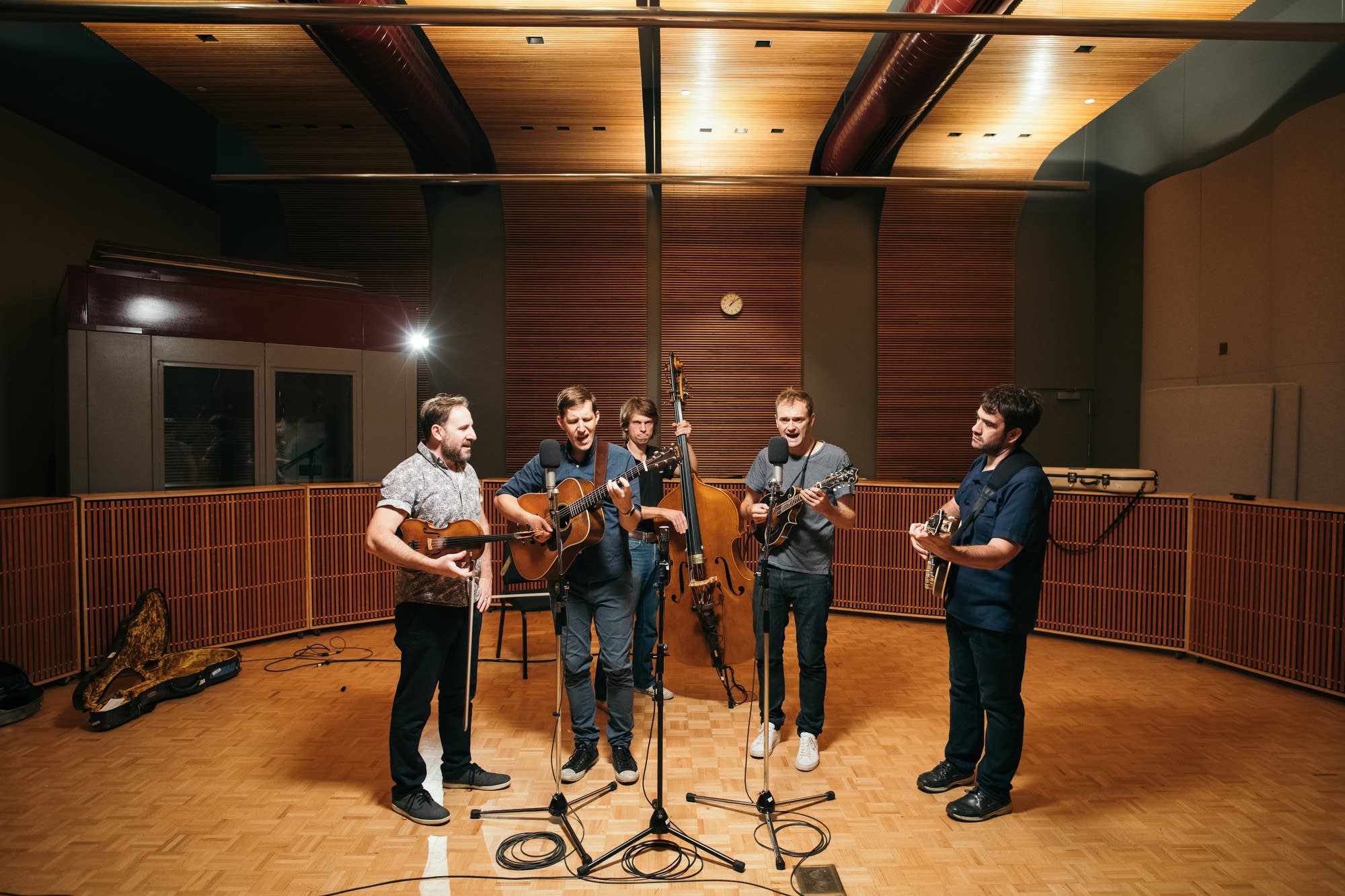 Punch Brothers perform in The Current's studio