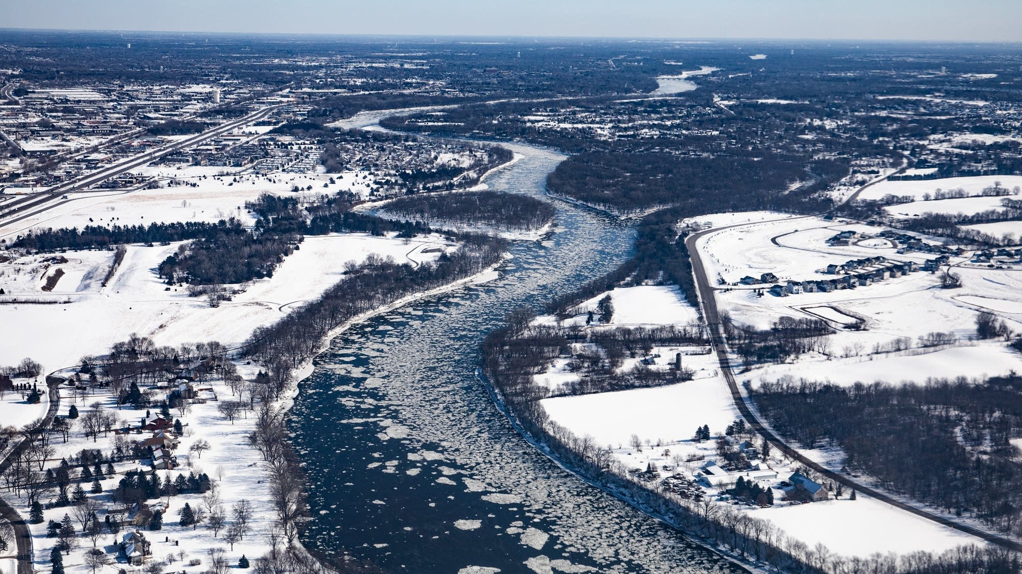 Bird's eye view essential to figuring flood risk | MPR News