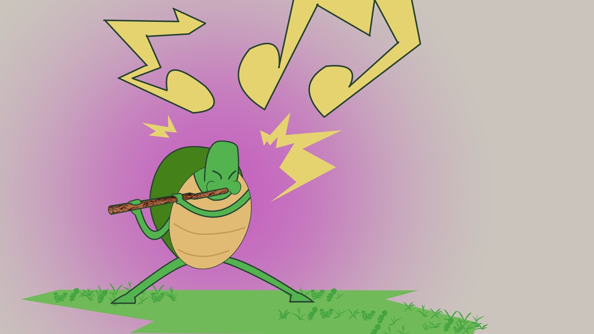 ‘The Turtle and the Flute’