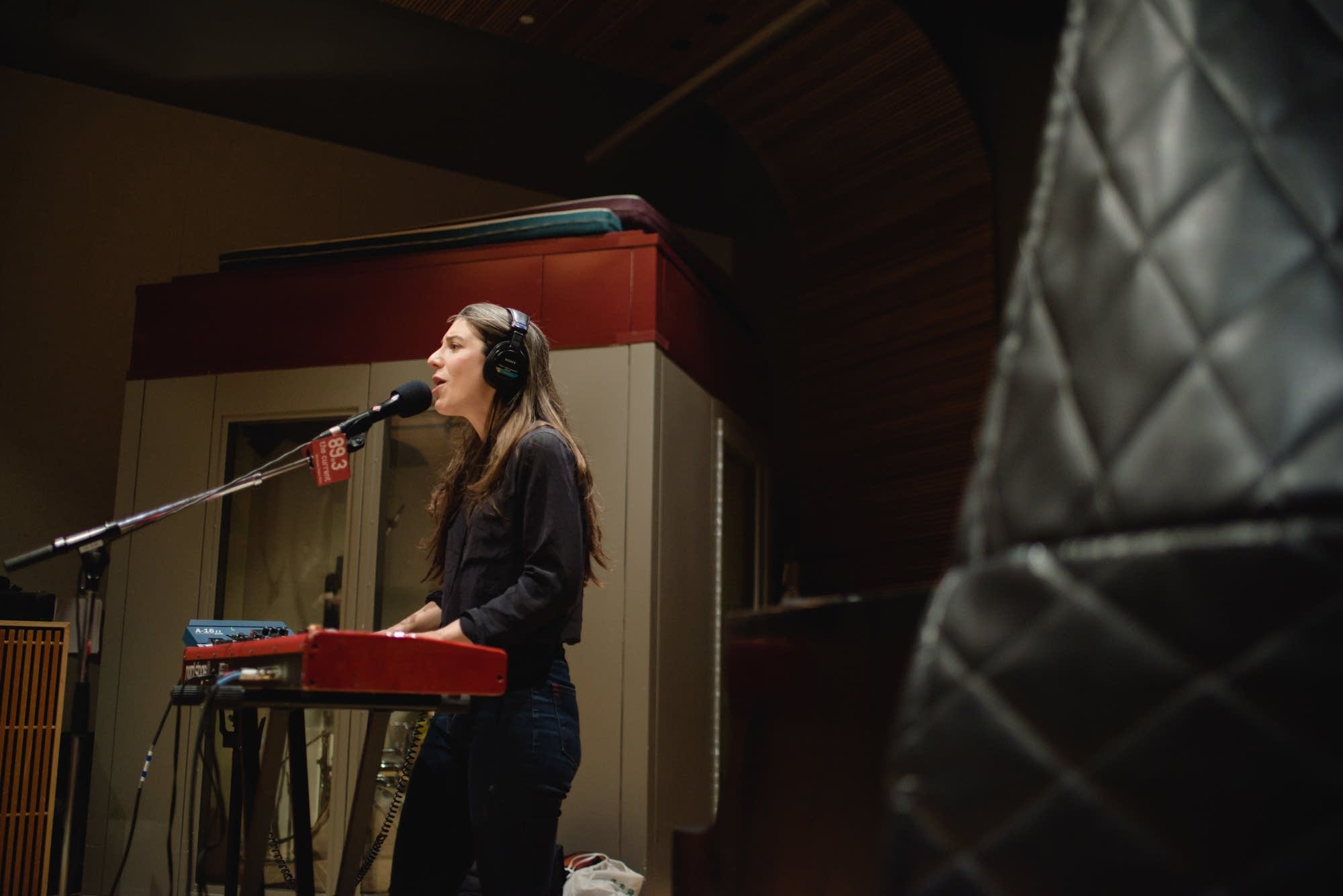 Julia Holter performs in The Current studio | The Current