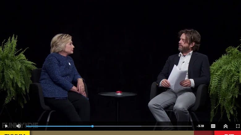 Hillary Clinton on ‘Between Two Ferns’ | MPR News
