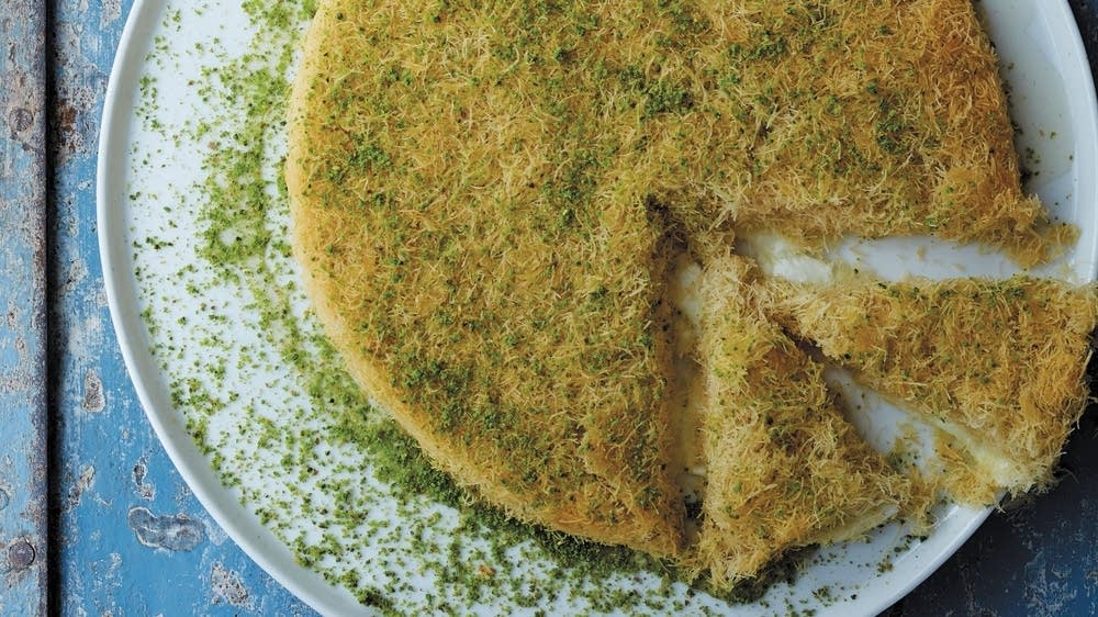 Kunafah bil-Jebn (Lebanese Sweet Cheese "Pie") | The Splendid Table