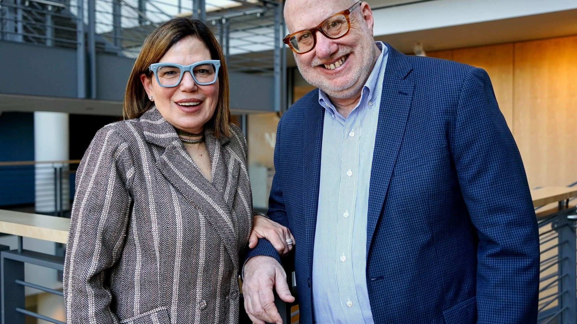Power Pair: Rabbi Marcia Zimmerman and Frank Hornstein | MPR News