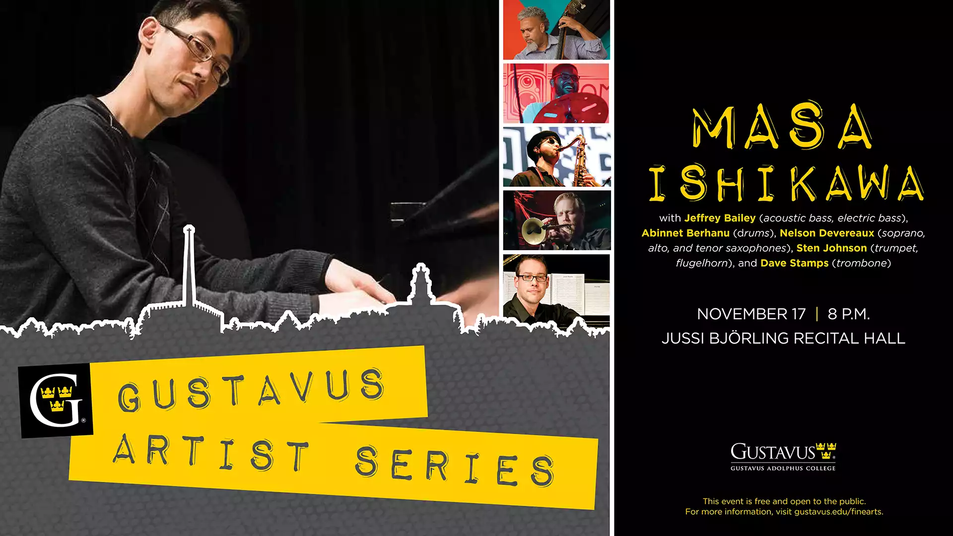 Jazz pianist Masa Ishikawa in concert