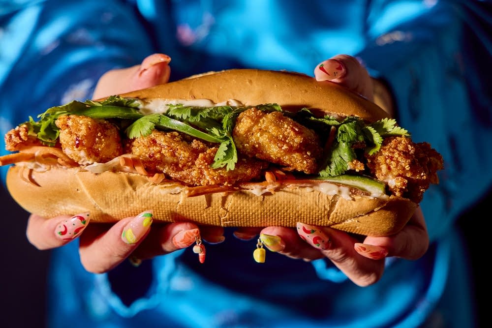 Sticky Fried Shrimp Bánh Mì (Bánh Mì Tôm Đặc Biệt) | The Splendid Table