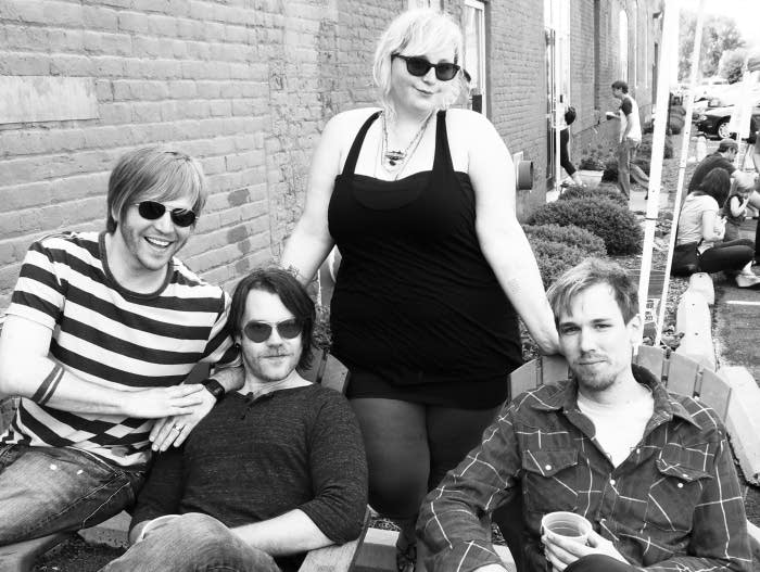 Fire in the Northern Firs perform in The Current studio