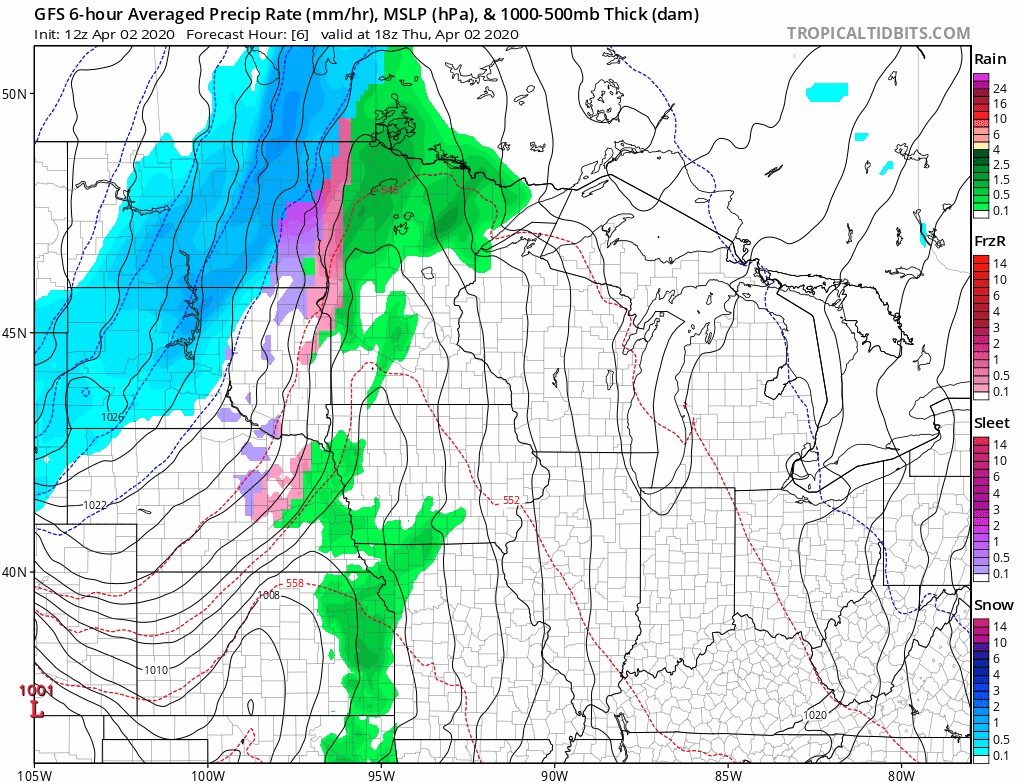 Wintry storm in progress in Red River Valley; main event overnight and ...