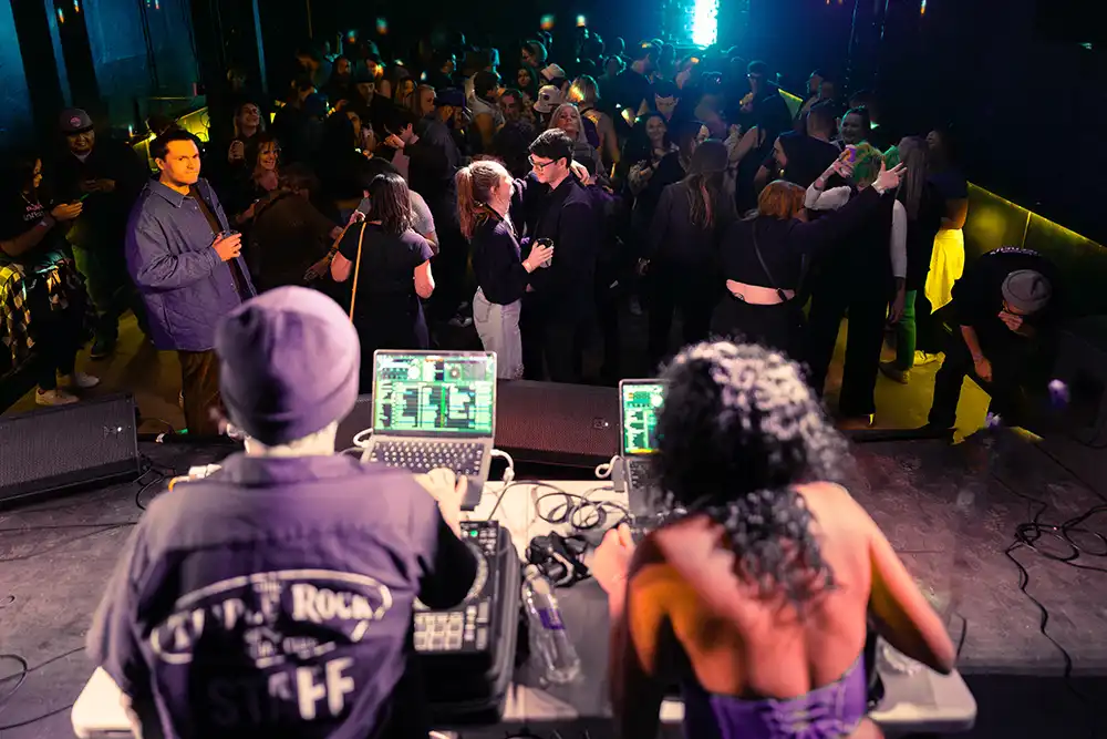 Photos: DJs Shannon Blowtorch and Sophia Eris at Zhora Darling