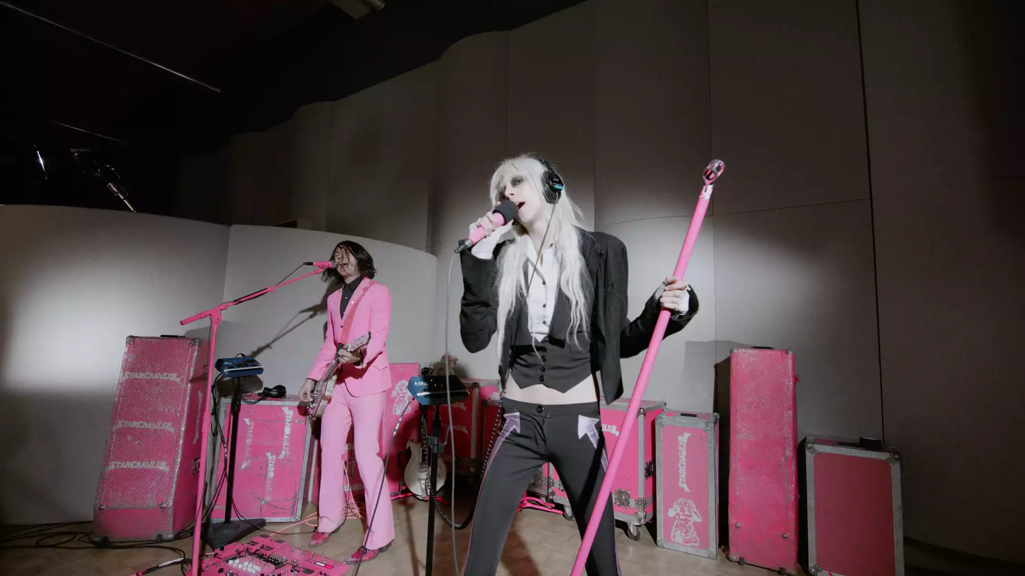 Starcrawler perform in The Current studio
