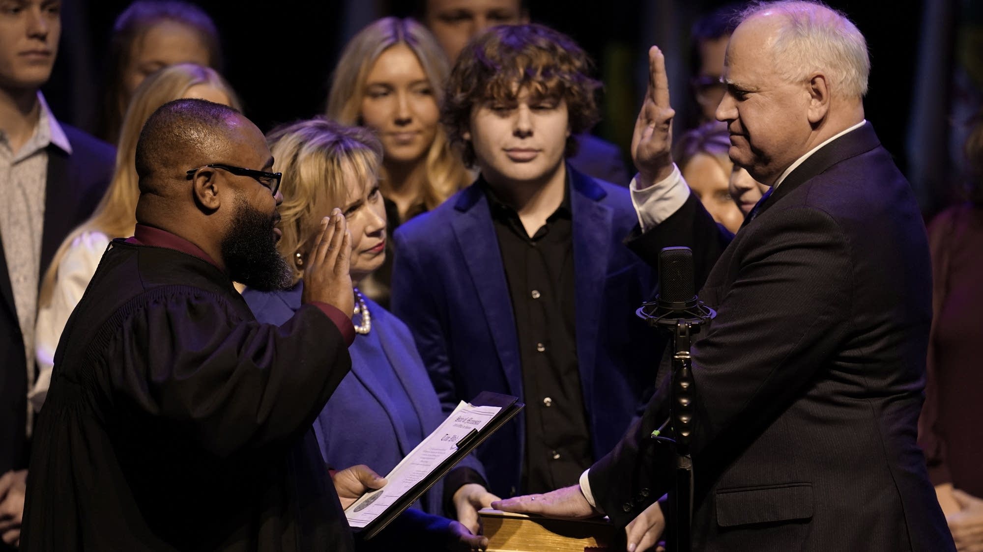 In 2nd inaugural, Walz vows end to ‘era of gridlock’ | MPR News