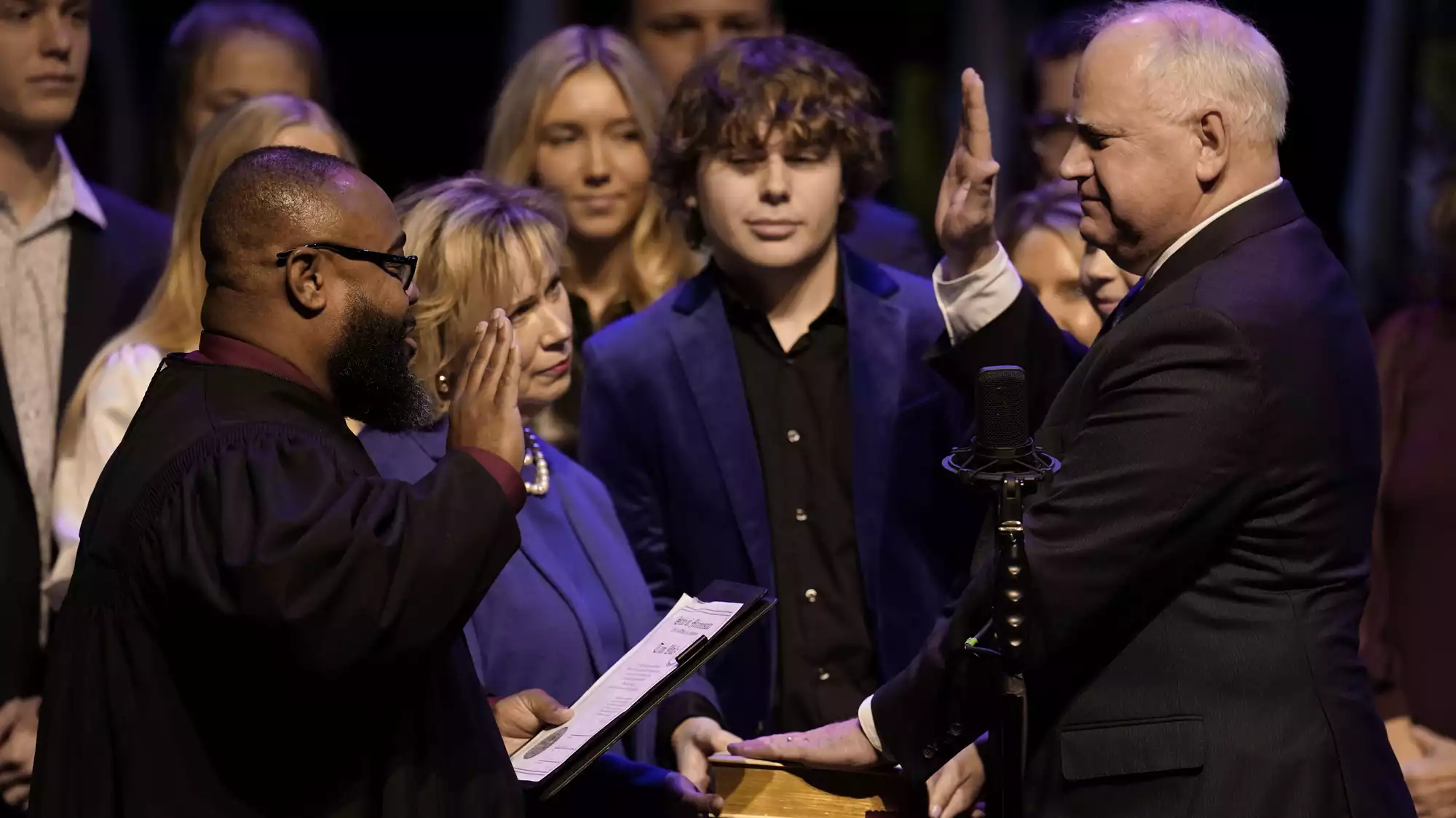 In 2nd inaugural, Walz vows end to ‘era of gridlock’ | MPR News