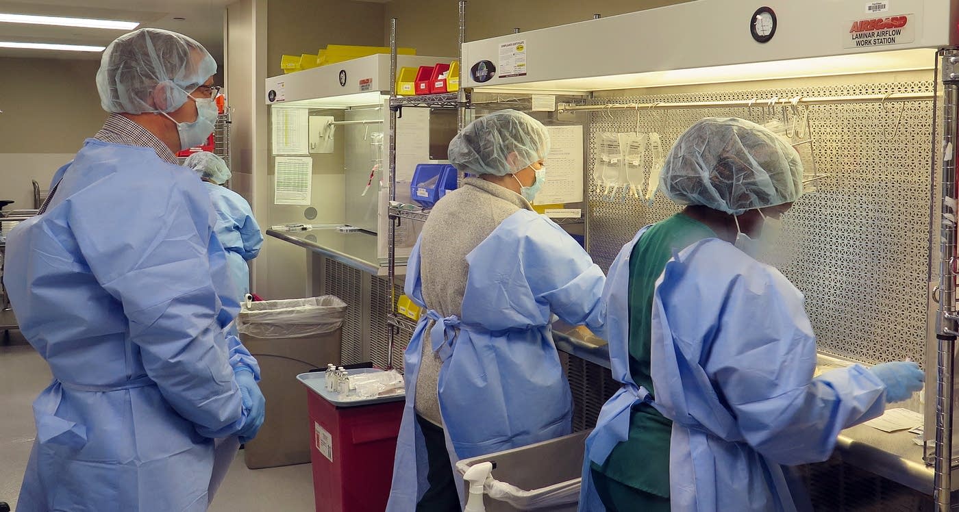 Facing shortage of IV bags, what's a hospital to do? | MPR News