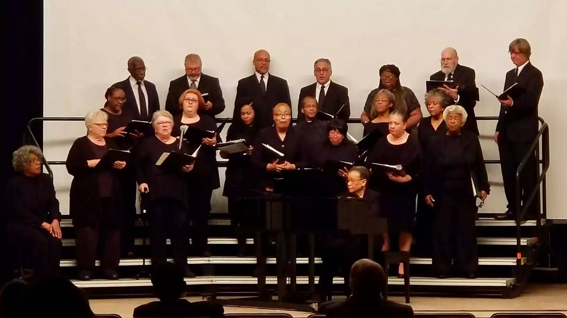 A choir that's been singing African American spirituals for 60 years ...