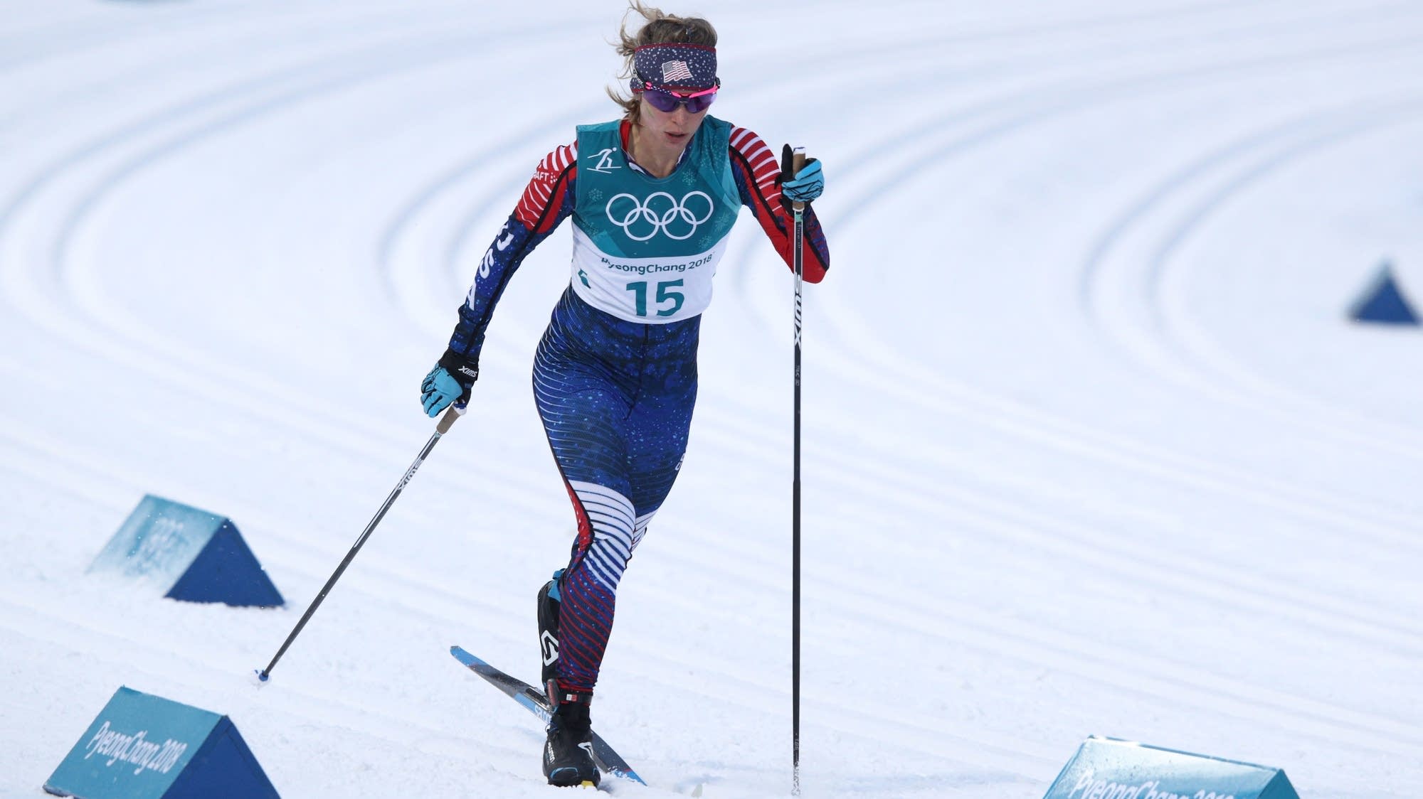 Afton's Jessie Diggins finishes 6th in Olympic cross-country sprint ...