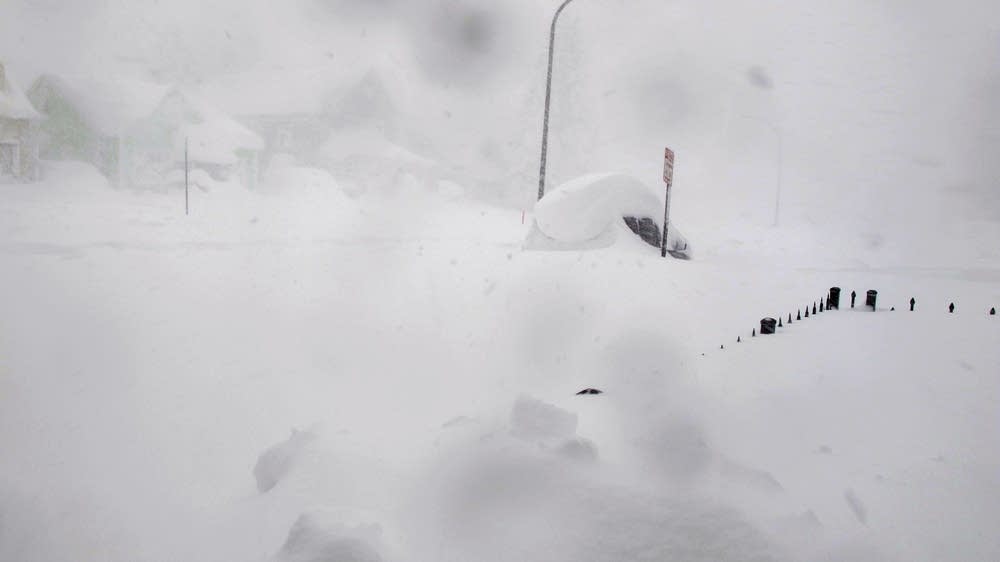 Photos: Snowmageddon buries western New York | MPR News