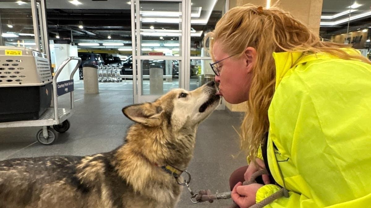 She lost her government job, but gained a government dog named Party ...