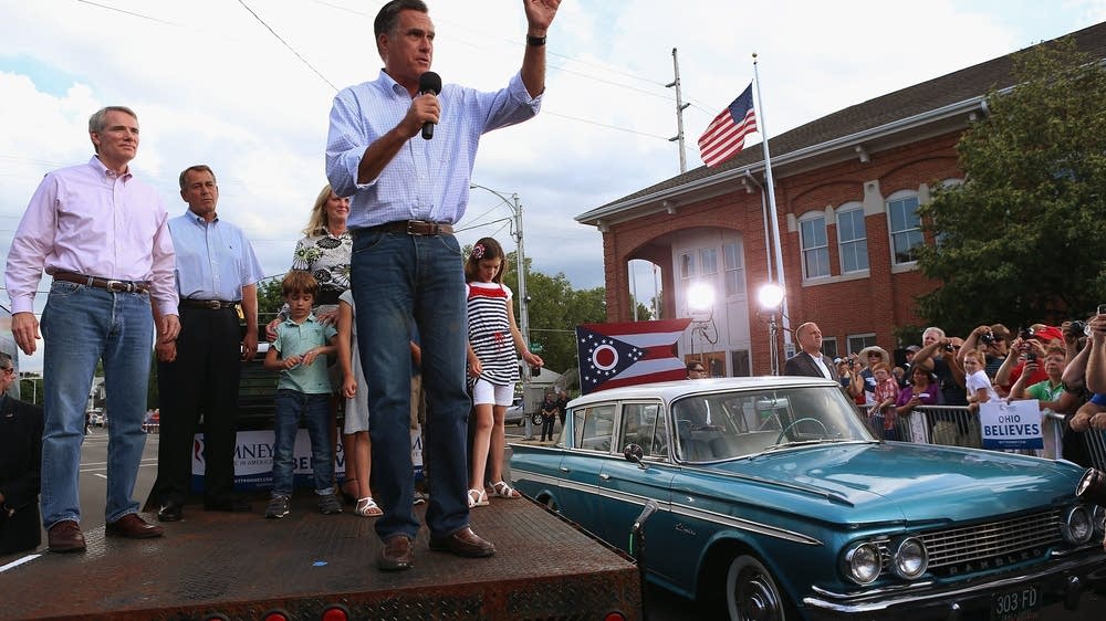 Romney predicts he'll win Wisconsin | MPR News