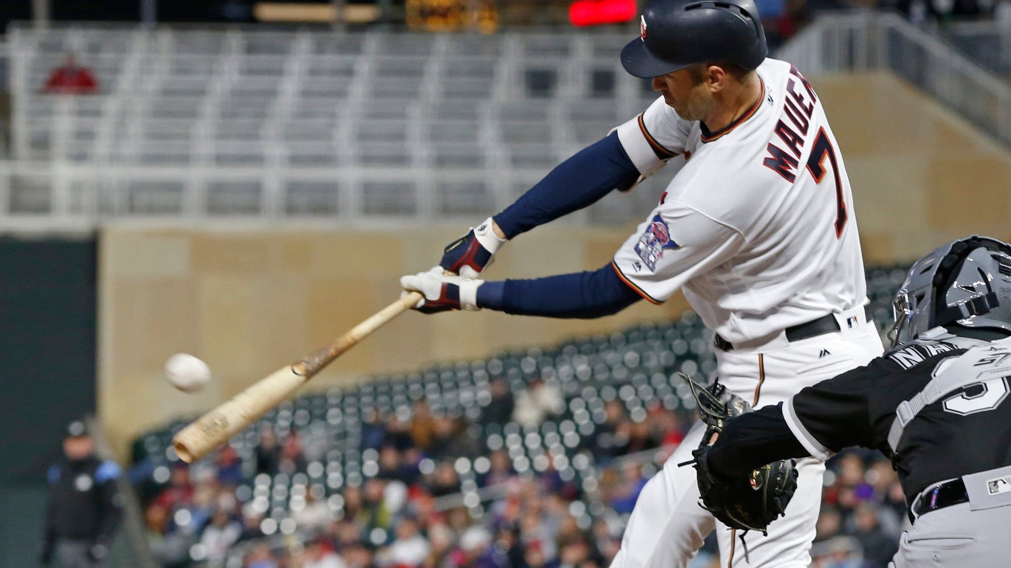 Twins put Mauer on DL with concussion symptoms | MPR News