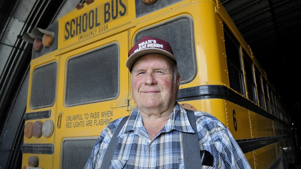55 years driving the bus, with no stop sign in sight | MPR News