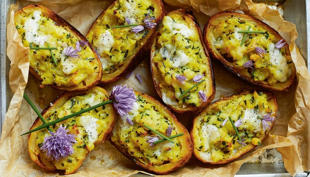 Welsh Rarebit Stuffed Potatoes | The Splendid Table