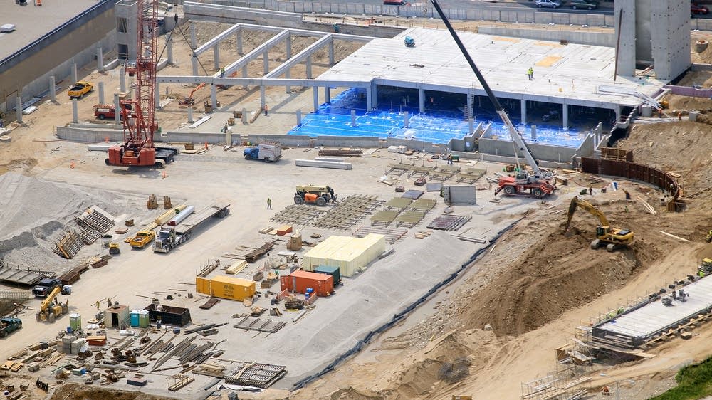 St. Paul Saints stadium builders aim to make it a 'green' field | MPR News